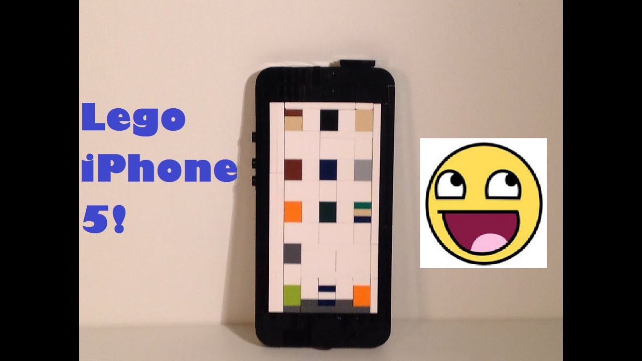 Lego iPhone 5! - YouTube