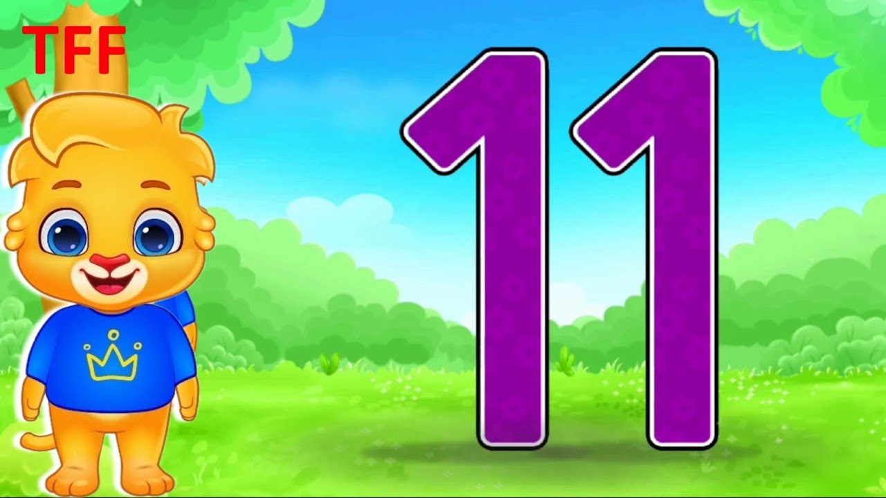 11 To 20 | Eleven To Twenty | Counting | The Free Fun Study - YouTube