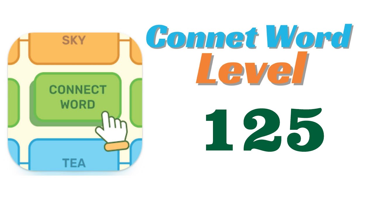 Connect Word Level 125 Answers - YouTube
