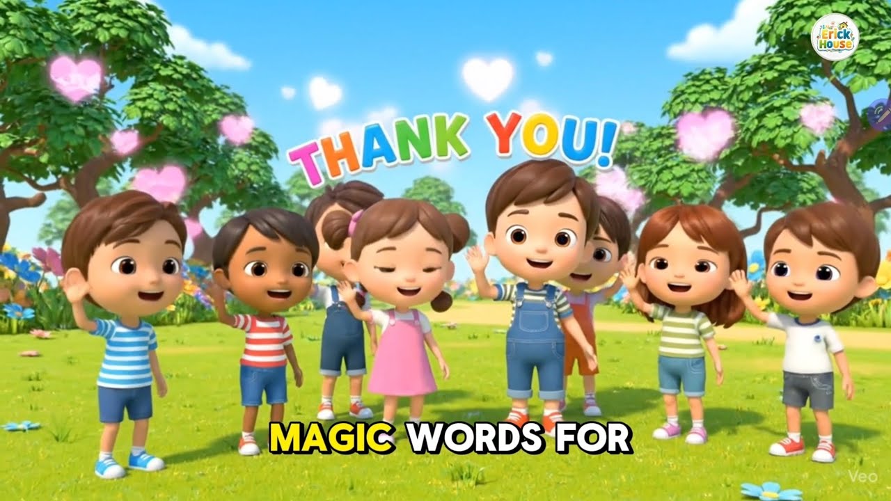 The Magic Words Song! 🎤 Please, Thank You, Sorry & Excuse Me! | Kids ...