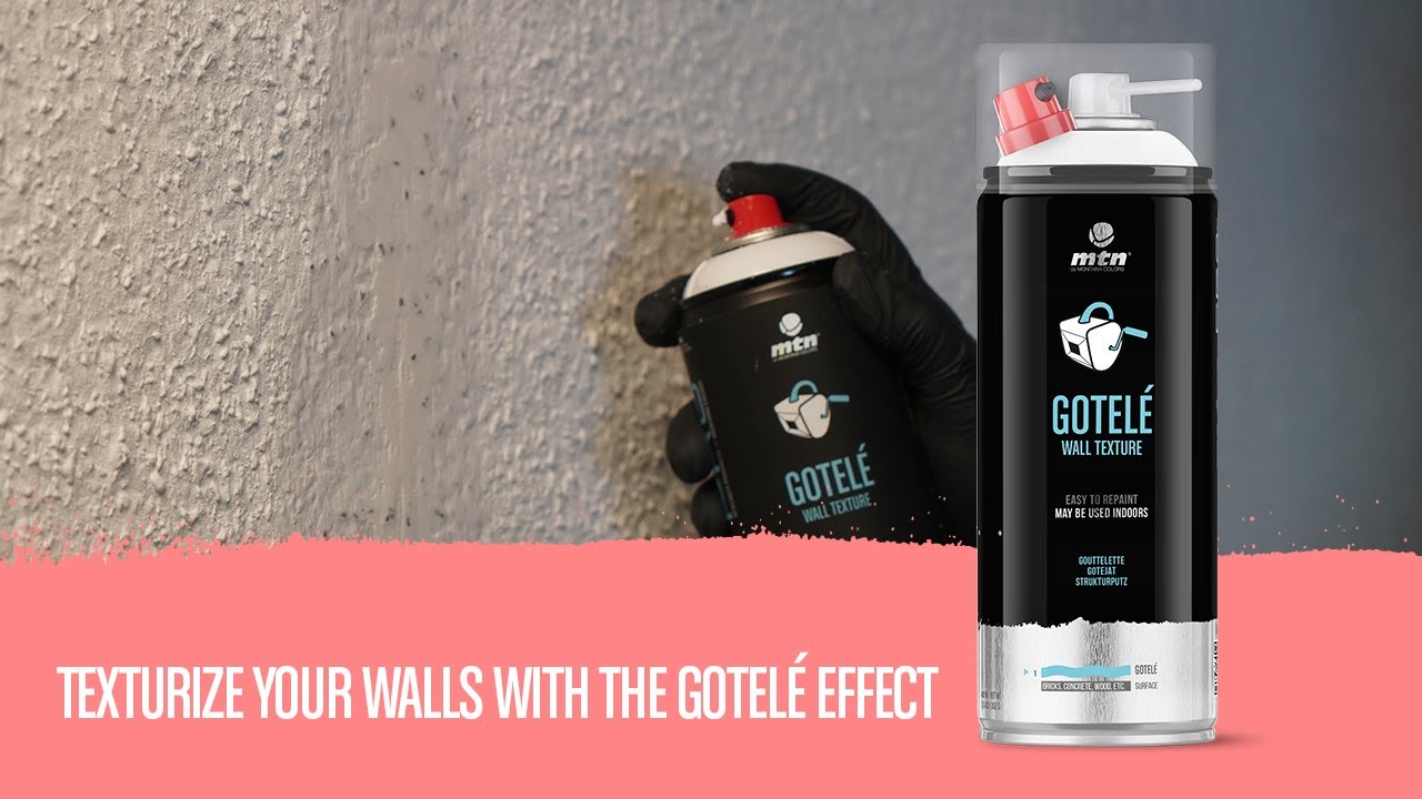 How to Use the Montana Colors Gotelé Wall Texture - YouTube