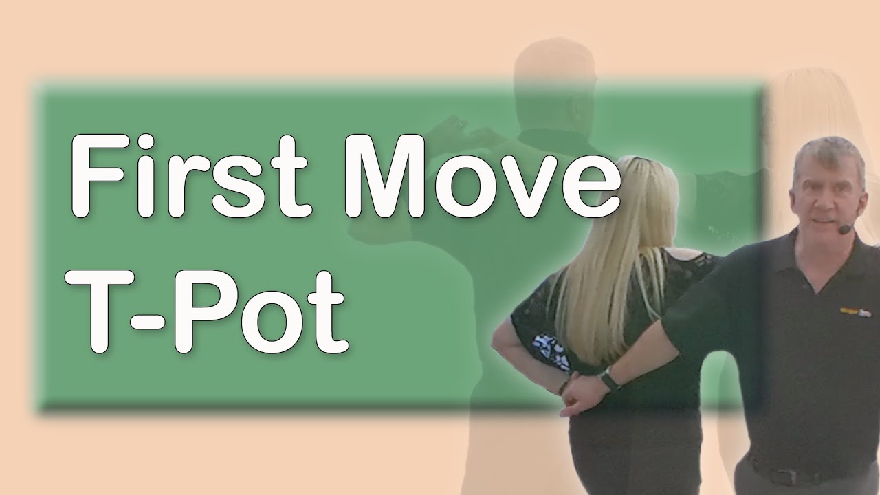 𝗙𝗶𝗿𝘀𝘁 𝗠𝗼𝘃𝗲 𝗧-𝗣𝗼𝘁 Modern Jive Move / Dance steps to improve your modern ...