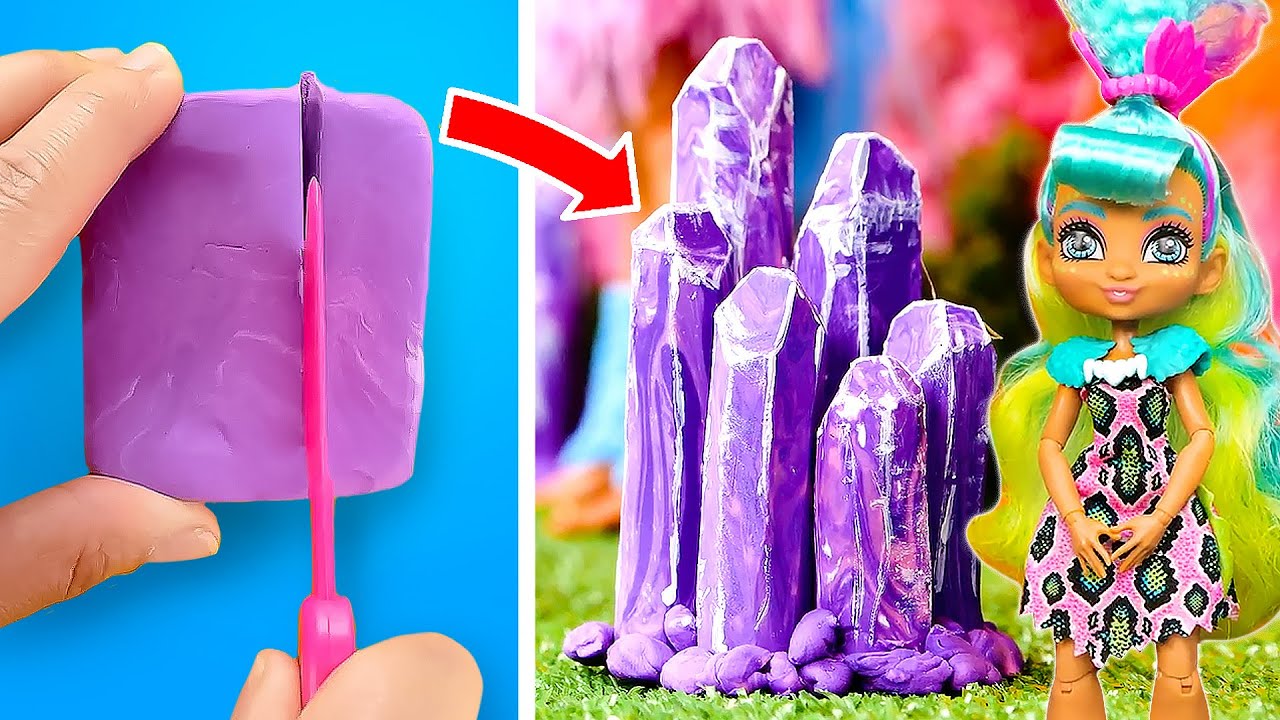 15 EASY AND AMAZING DOLL PARTY DIYS | CELEBRATE WITH CAVE CLUB! - YouTube