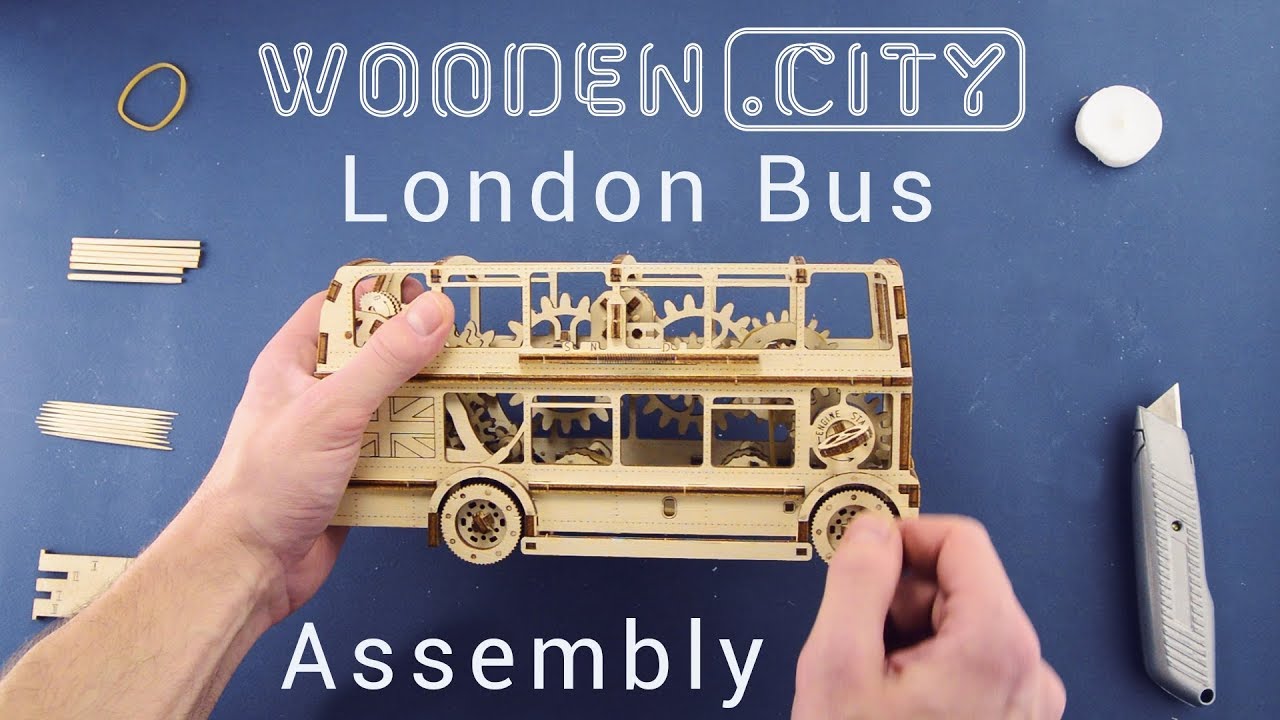 London Bus - Assembly instruction - YouTube
