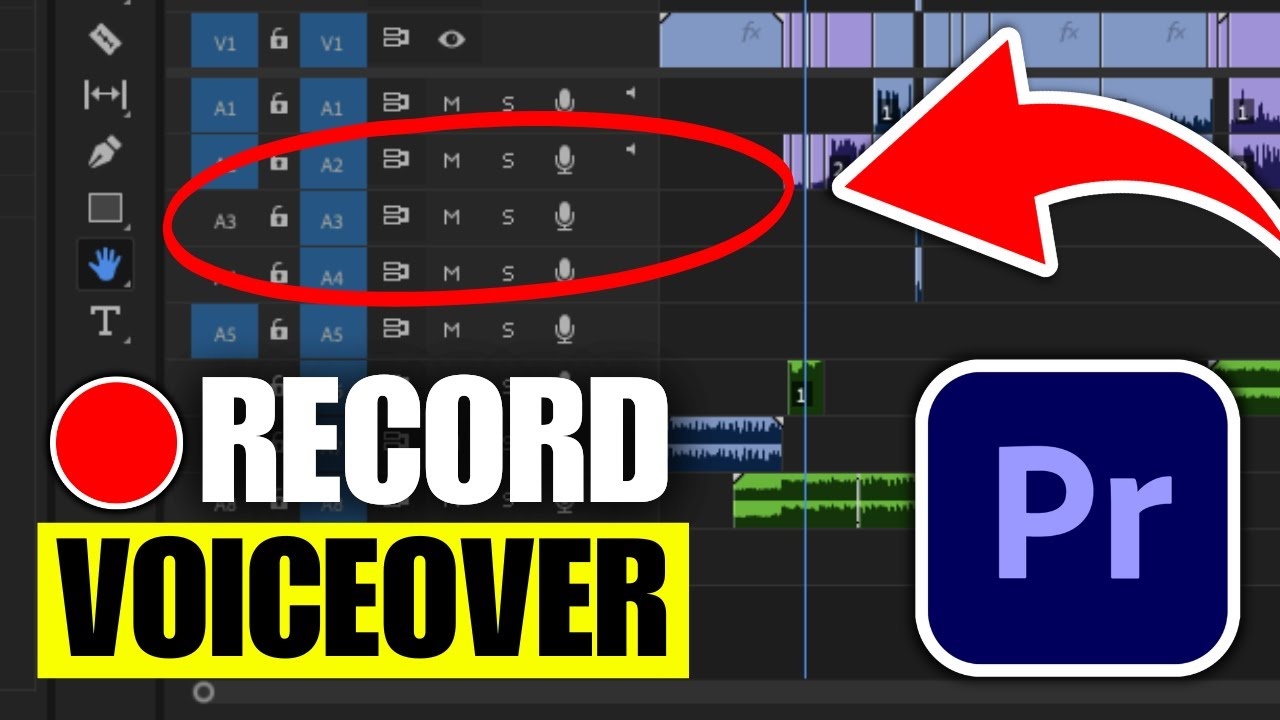 How To Record Voiceover in Adobe Premiere Pro - YouTube