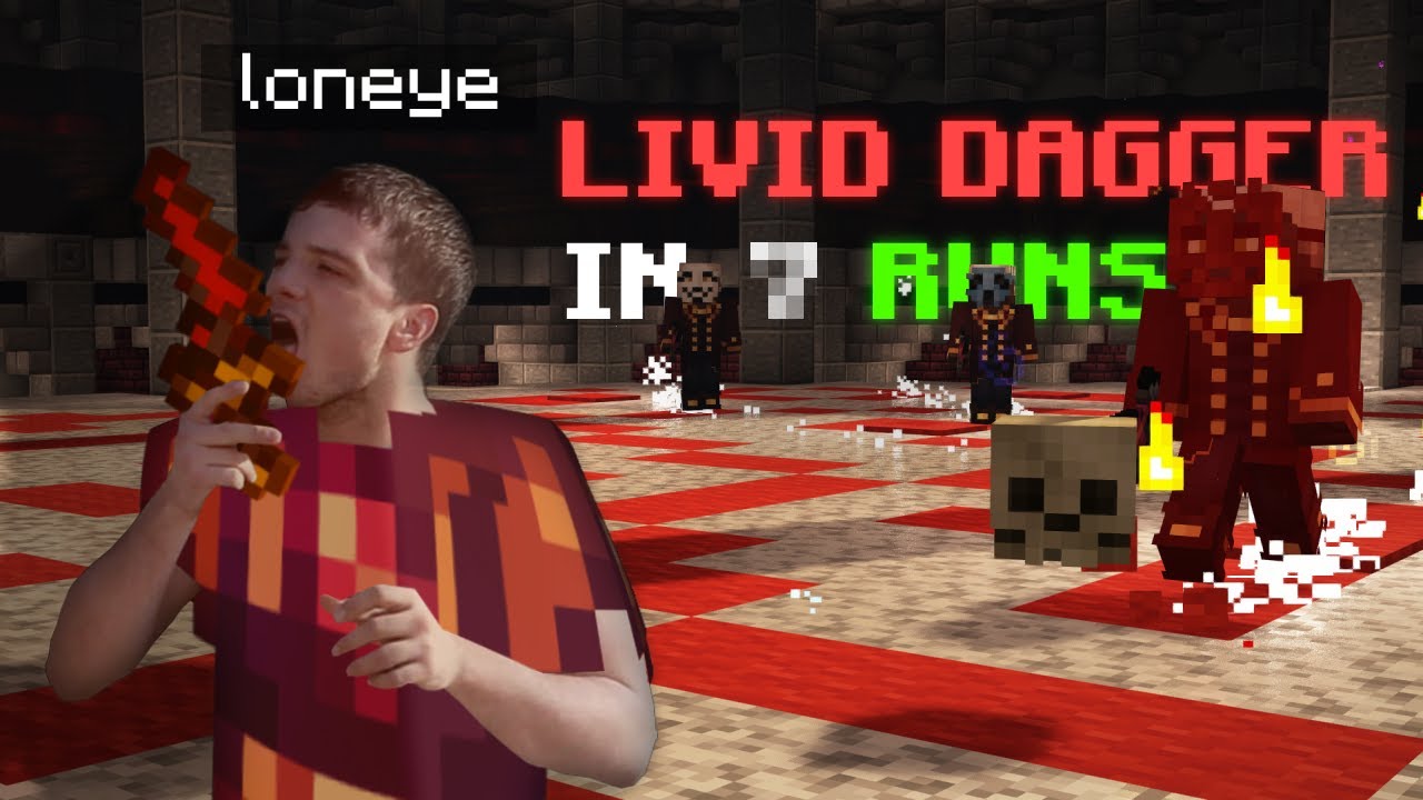 I Dropped A Livid Dagger In How Many Runs?! | Hypixel Skyblock - YouTube