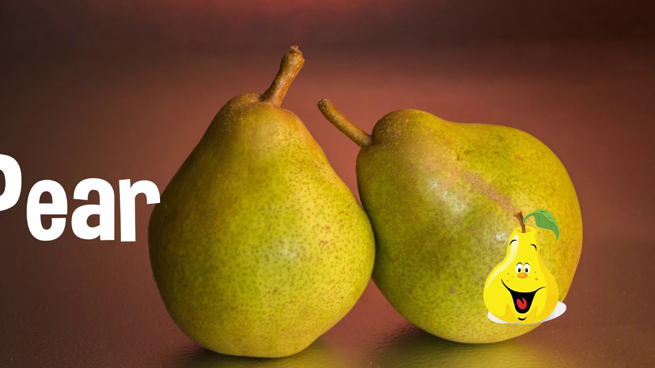Learn about cute Pear (for kids NO Ads); focused fun learning ...