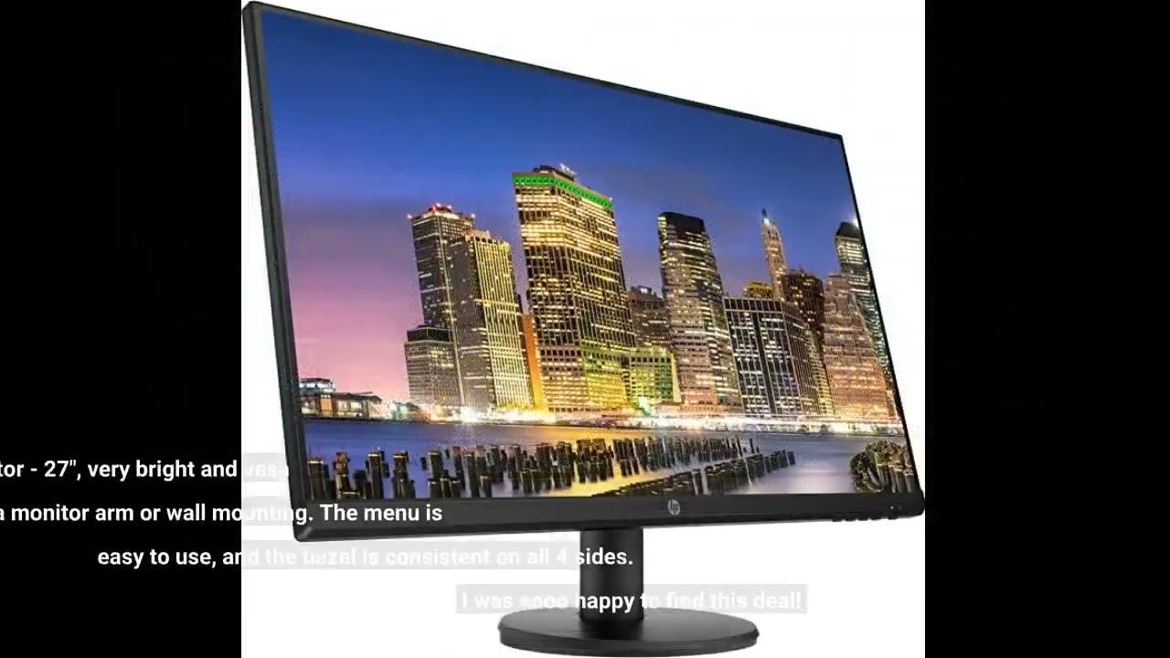 Review HP V270 27 Inch Monitor Full HD LED 1920 x 1080 IPS, Anti Glare ...