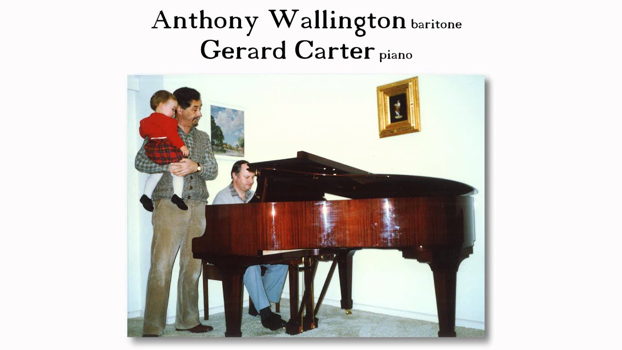 Anthony Wallington: Song Recital - YouTube