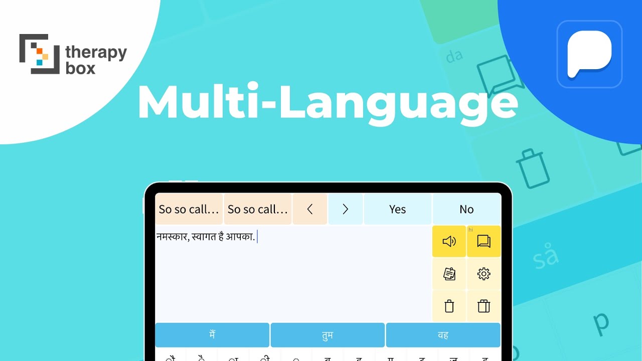 How to use Multi-Language in Predictable | Therapy Box - YouTube