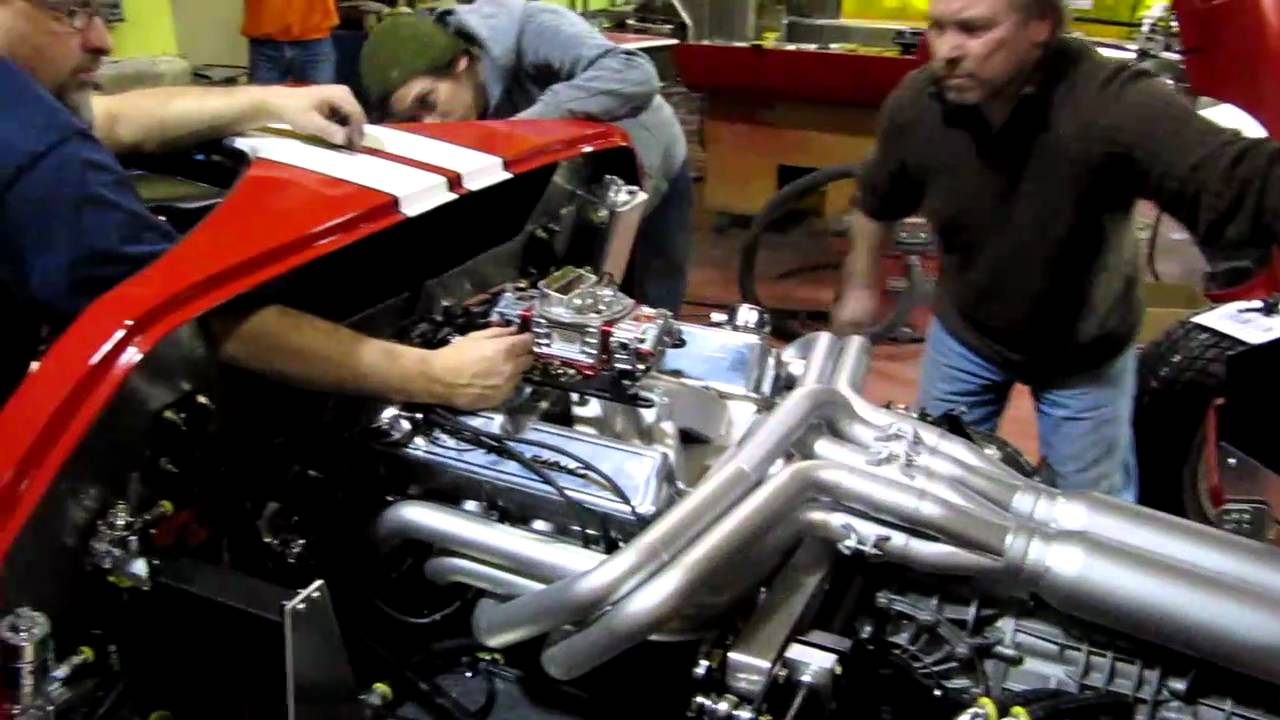 ROBERTS RCR40 GT40 MK II - First start - YouTube