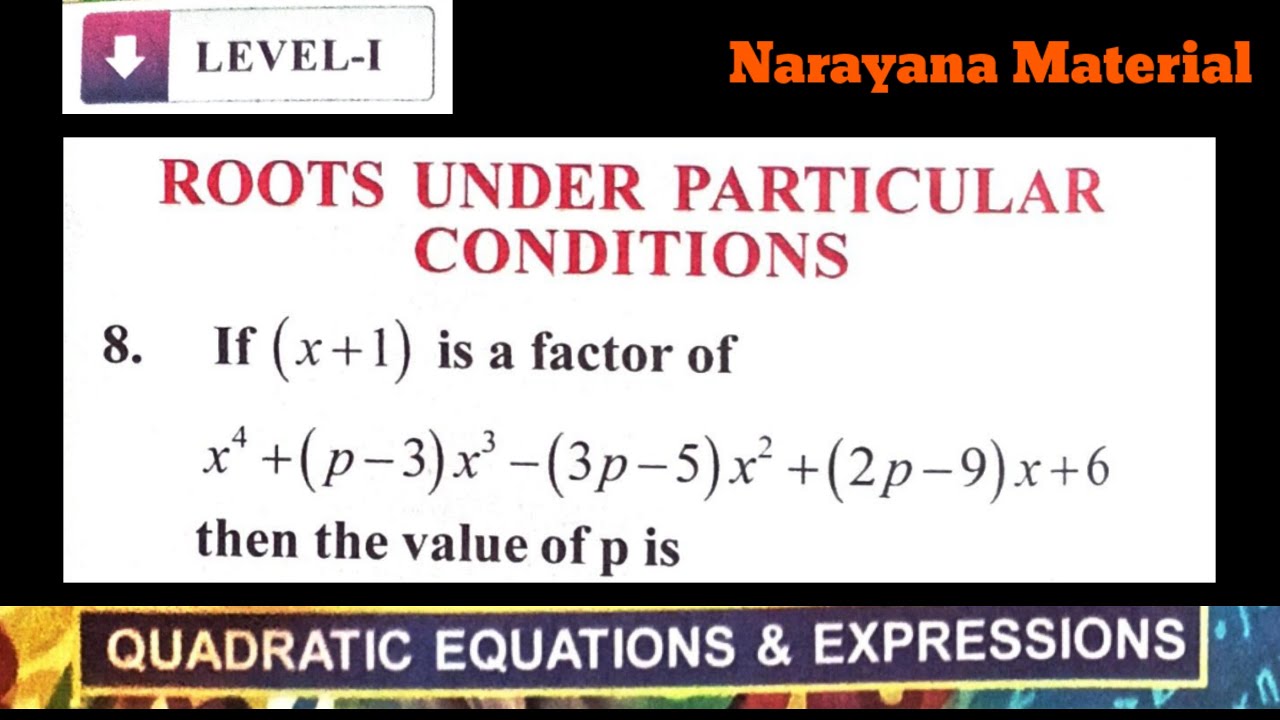 If x 1 Is Factor Of X 4 p 3 x 3 3p 5 x 2 2p 9 x 6 Then The Value