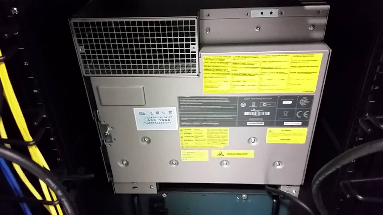 asr9k fan tray - YouTube