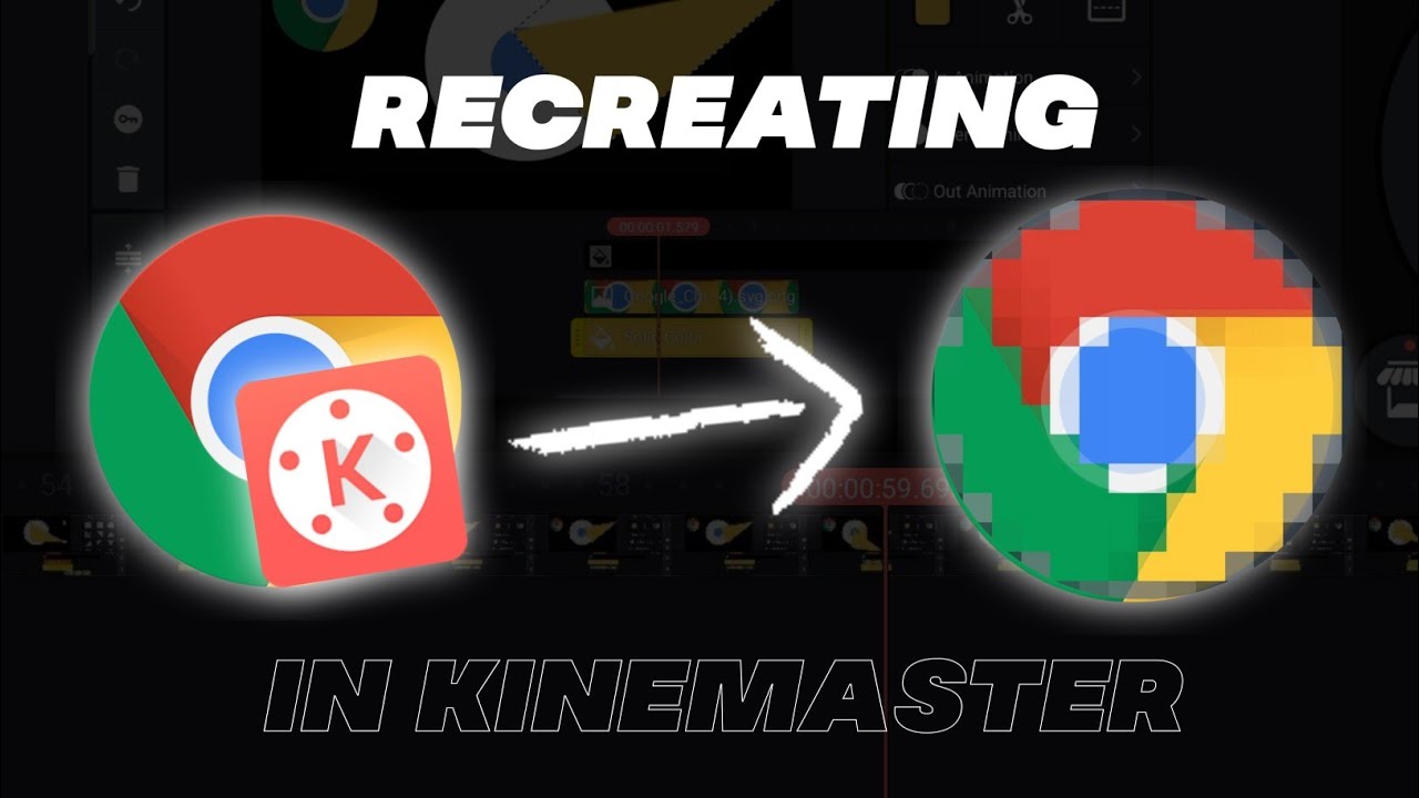 Recreating the Famous App icons only using KineMaster! - YouTube