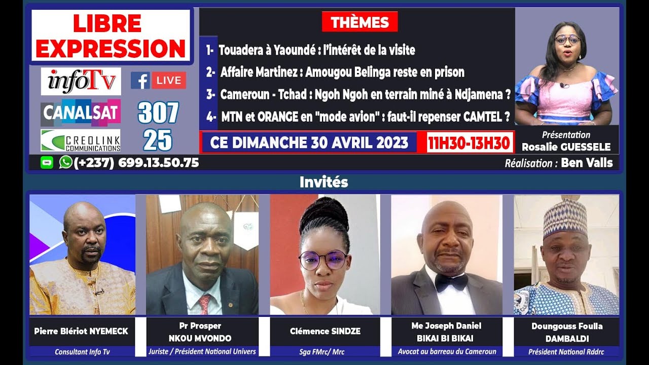 LIBRE EXPRESSION DU 30 AVRIL 2023 - YouTube