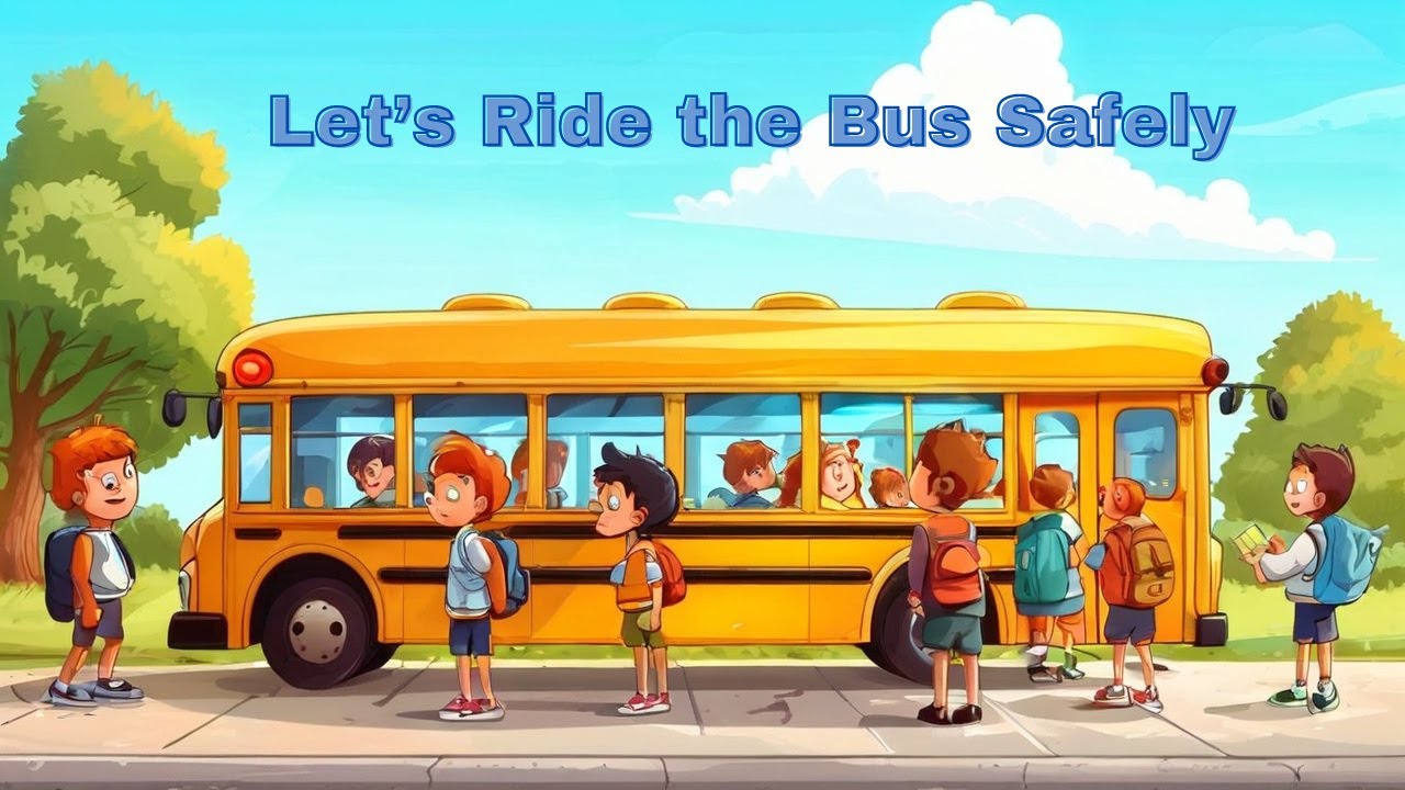 🚌🎶 Let’s ride the school bus safely! 🎶🚌 #SchoolBusRules # ...