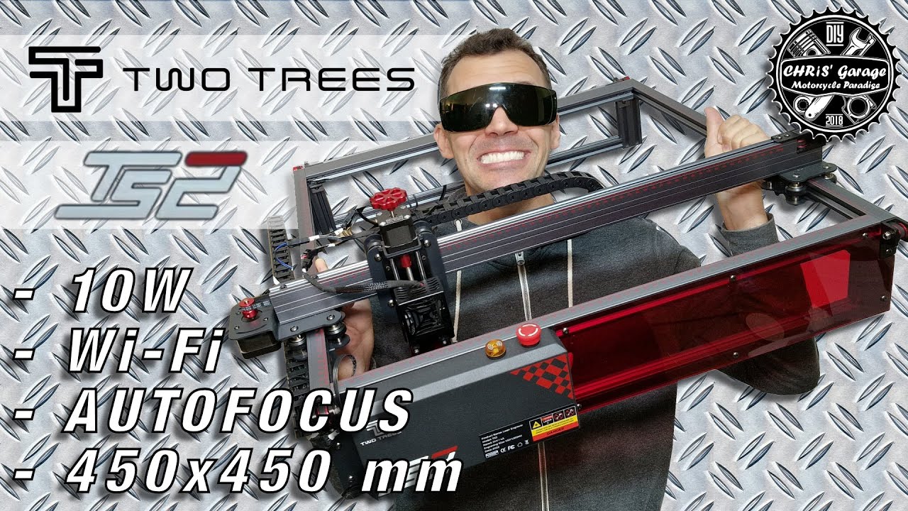 TWO TREES TS2 Laser da 10W con AUTO FOCUS e tante altre belle cose ...