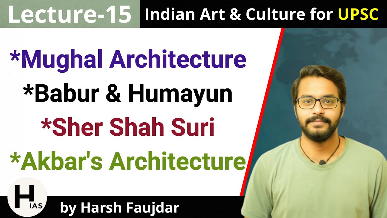 A15: Mughal Architecture- Babur, Humayun, Shah Jahan, Akbar |Indian Art ...