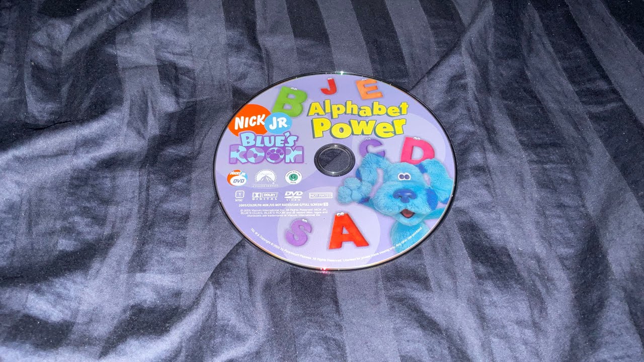 Opening to Blue’s Room: Alphabet Power 2005 DVD - YouTube
