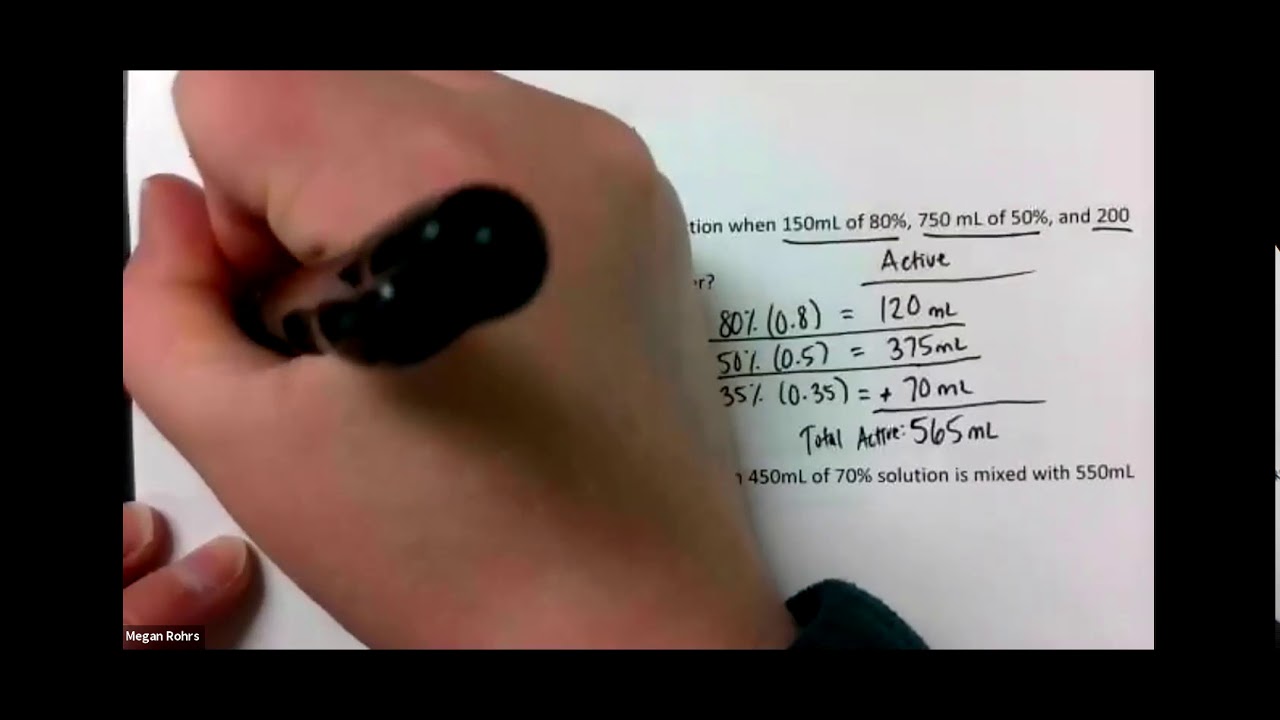 Math Ch. 15 Alligation Medial - YouTube