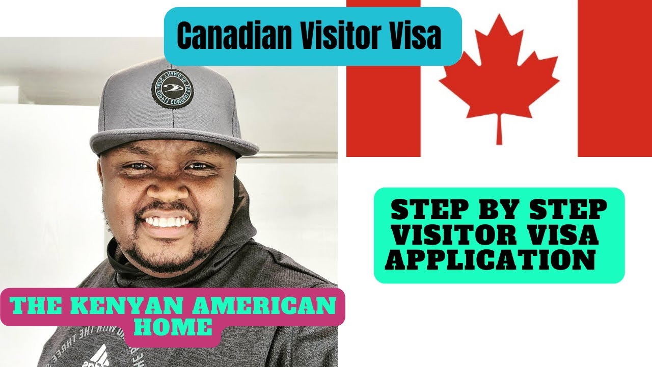 Applying For A Canadian Visitor Visa - Step By Step Process - YouTube