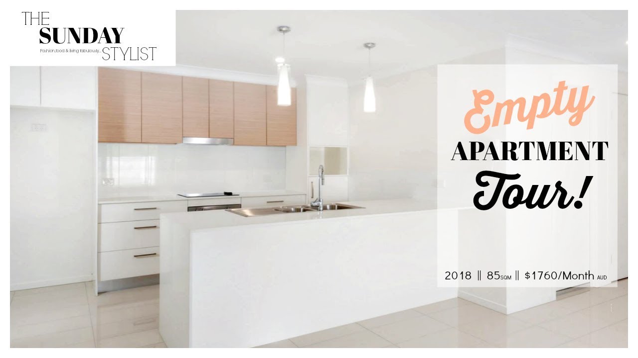EMPTY APARTMENT TOUR + MOVE IN DAY || THE SUNDAY STYLIST - YouTube