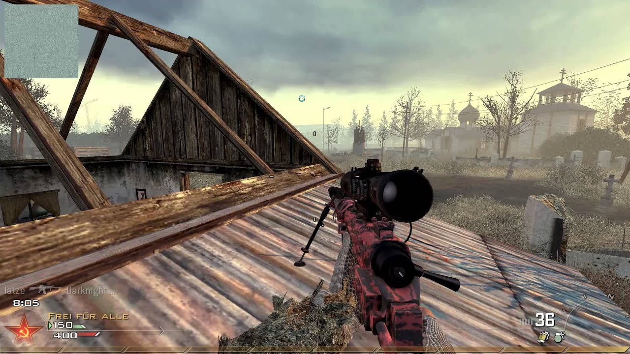 Call of Duty MW2 Wasteland - FFA Intervention silenced PC Nuke Gameplay ...