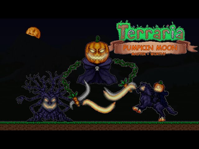 Terraria Boss Halloween The Pumpkin Moon Is Rising..." : R/Terraria