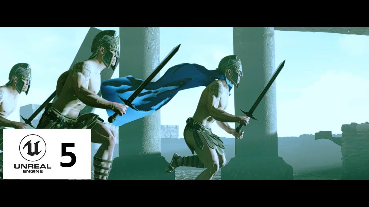 Unreal Engine 5 - Speed Level Design and Cinematics - Epic battle fight ...