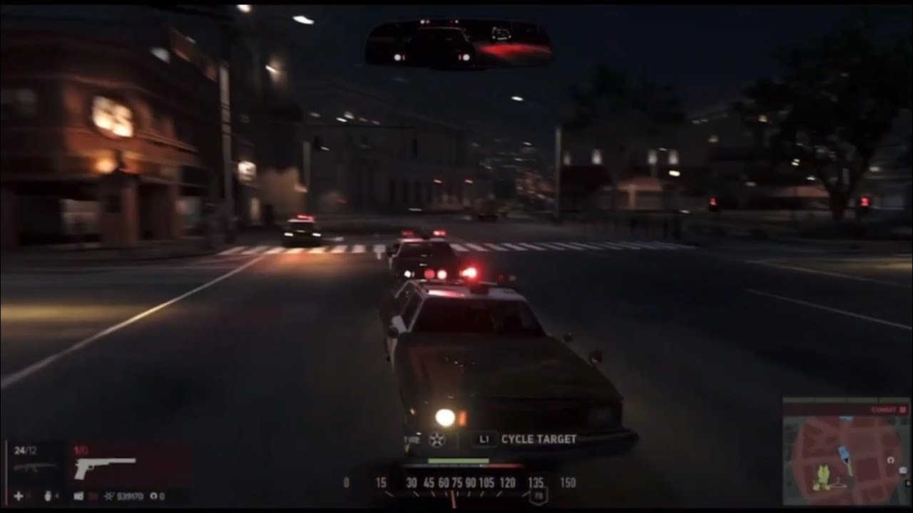 Going on police chases in Mafia games in different decades - YouTube