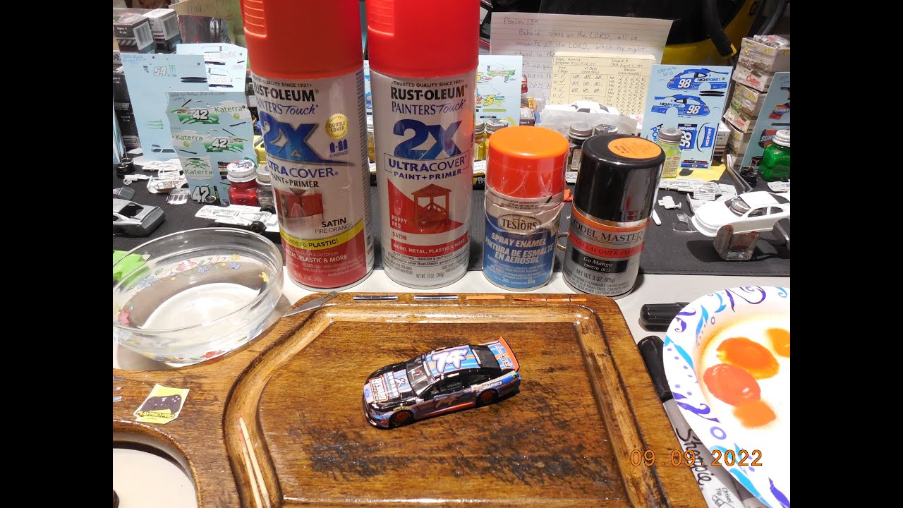 Paint Matching to Pattos Decals for Manix - YouTube