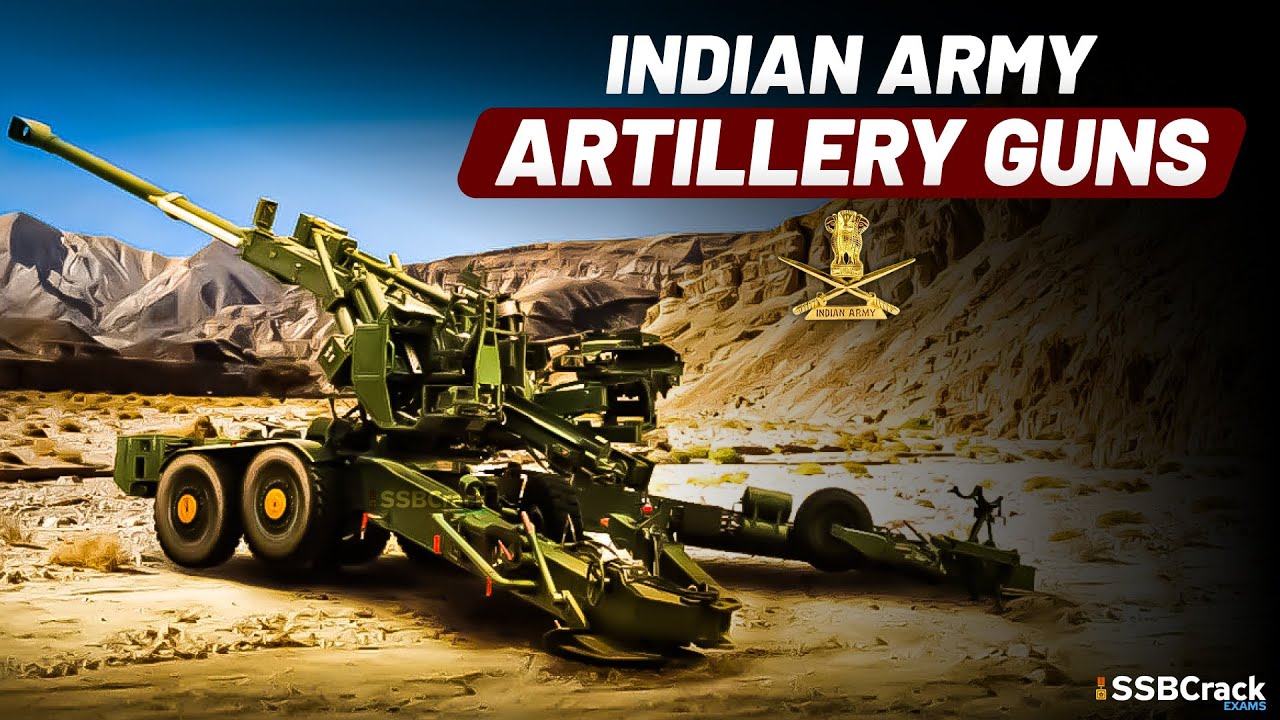 5 Types Of Artillery Guns Used By Indian Army - YouTube