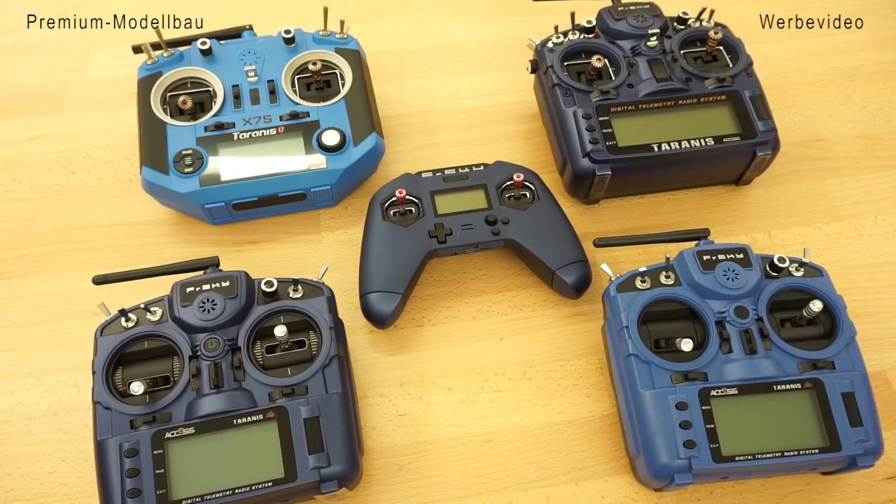 FrSky Fernsteuerungen 2020 - Alle Sender in Blau - Kurzvorstellung ...