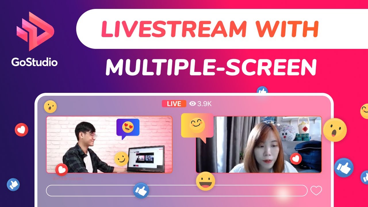 [Advanced GoStudio Tutorial] - MULTIPLE PRESENTERS LIVE STREAM, INVITE ...