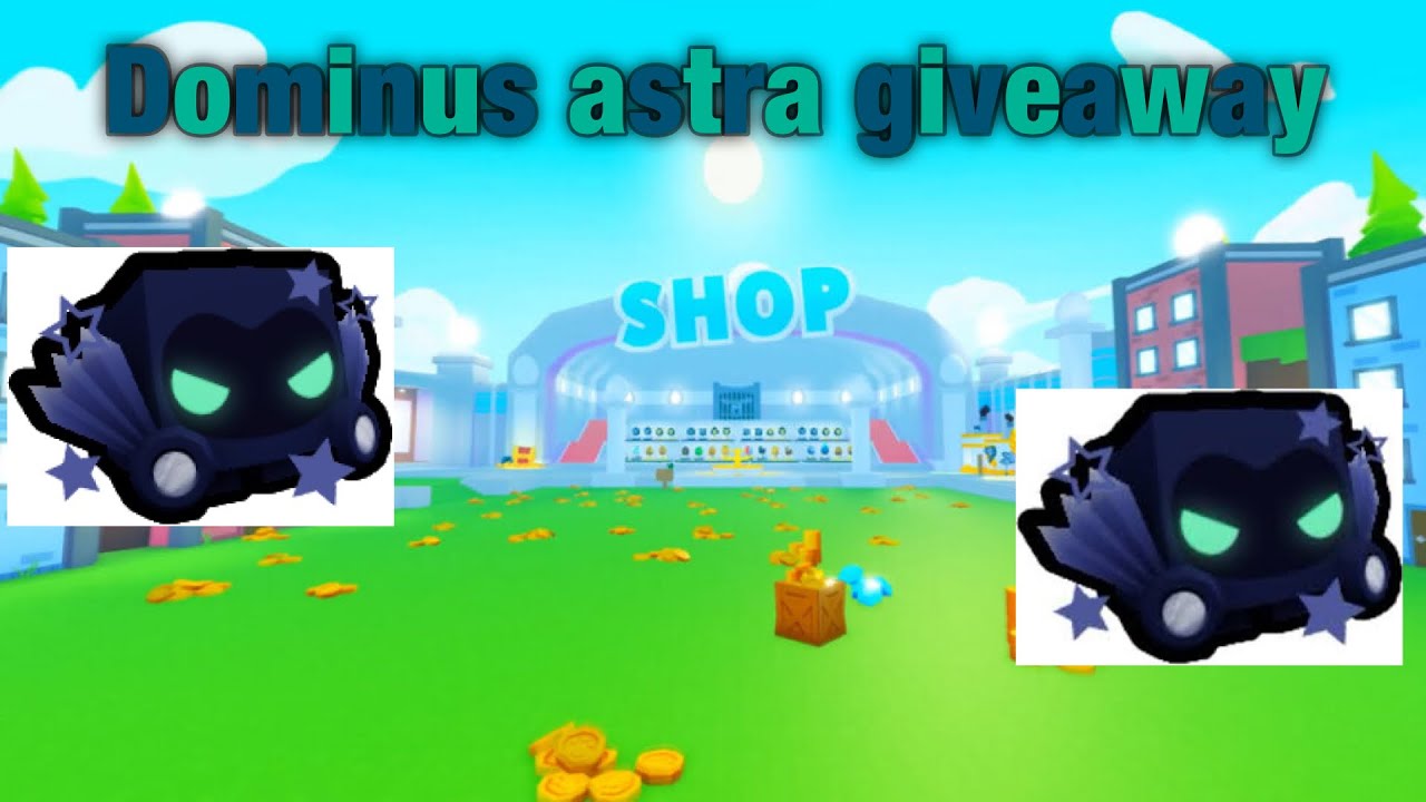Dominus astra giveaway | pet simulator x - YouTube