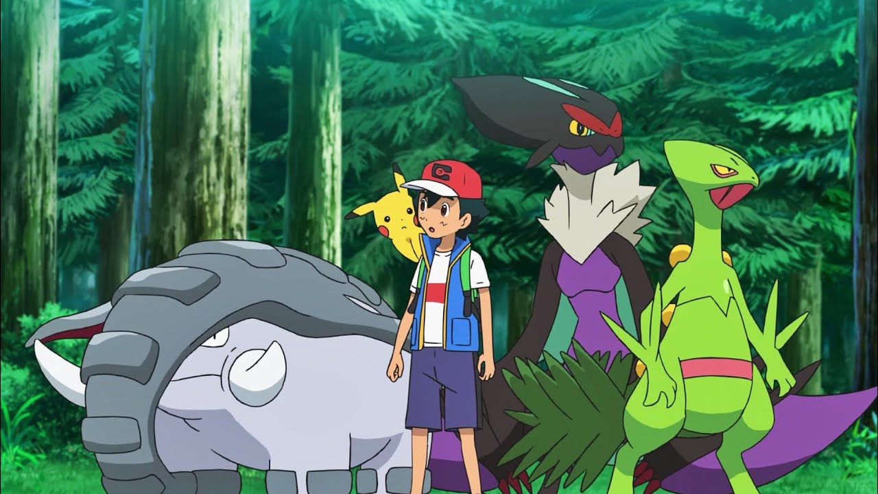 Special Preview : Ash Old Pokemon Rotation Confirmed 😍 | Ash Sceptile ...