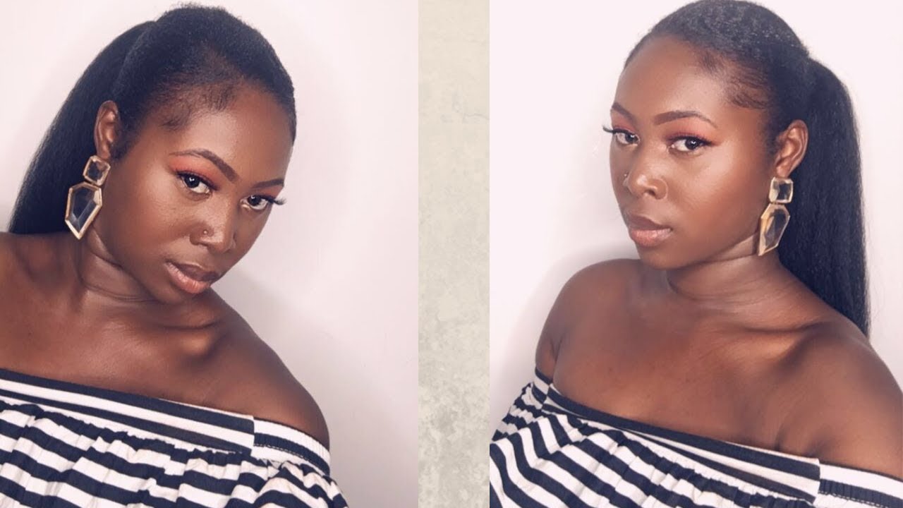 METTRE UN POSTICHE FACILEMENT ! - YouTube