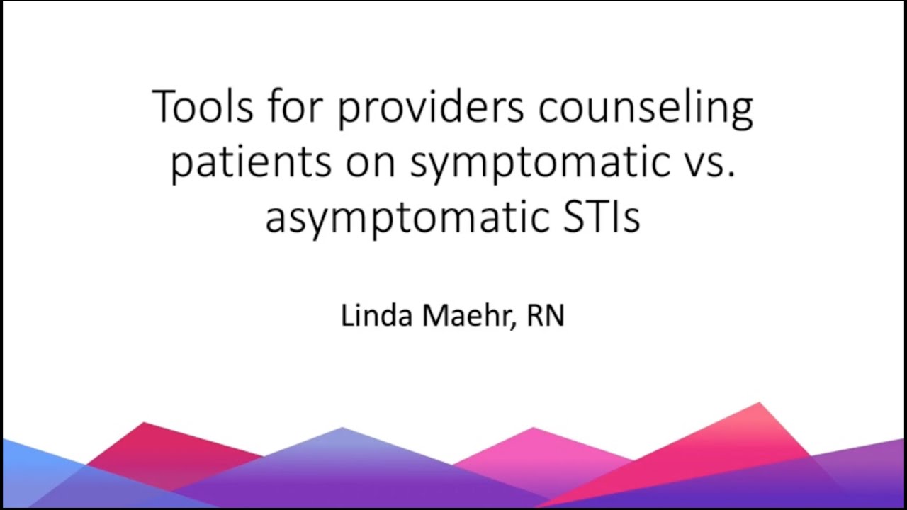 Tools for Providers Counseling Patients on Symptomatic vs. Asymptomatic ...