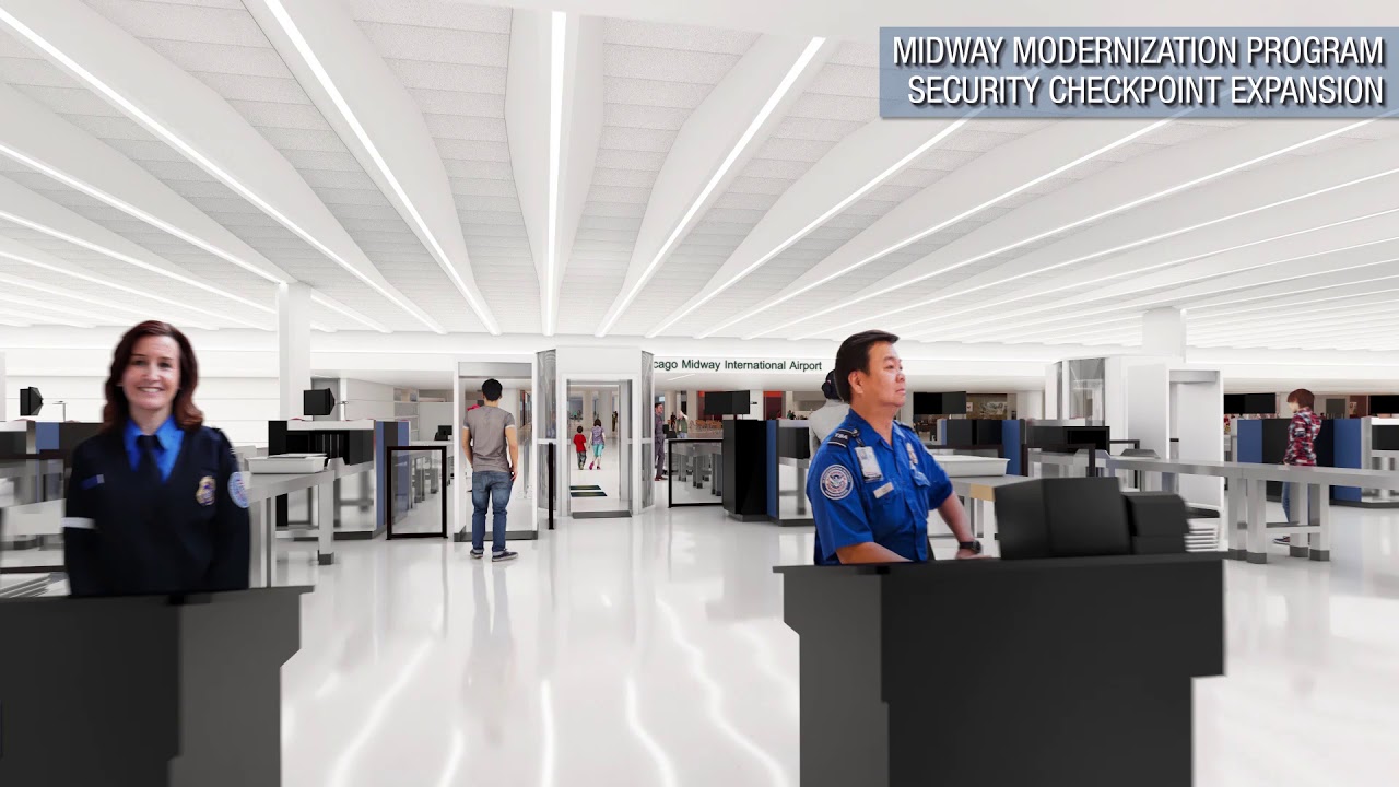 Midway Security Checkpoint Animation - YouTube