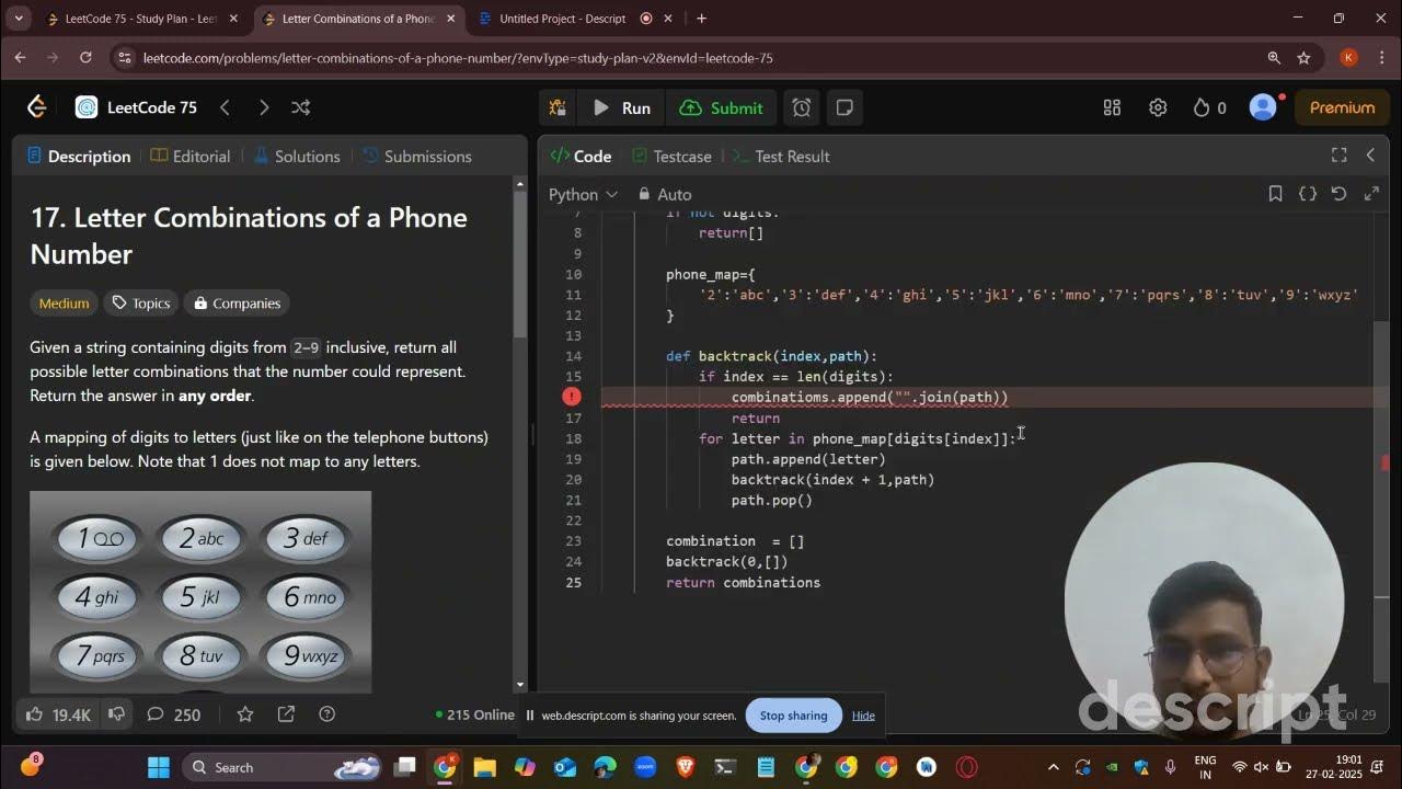 LeetCode Day 65 : Python with Dsa in Leetcode , Day 85 of Python learning Series ,LeetCode in ...