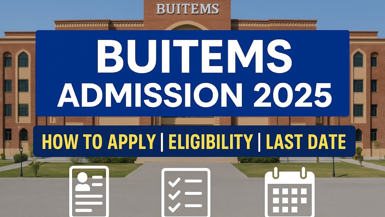 Fall 2025 Admission | Confused About the BUITEMS Application? Watch ...