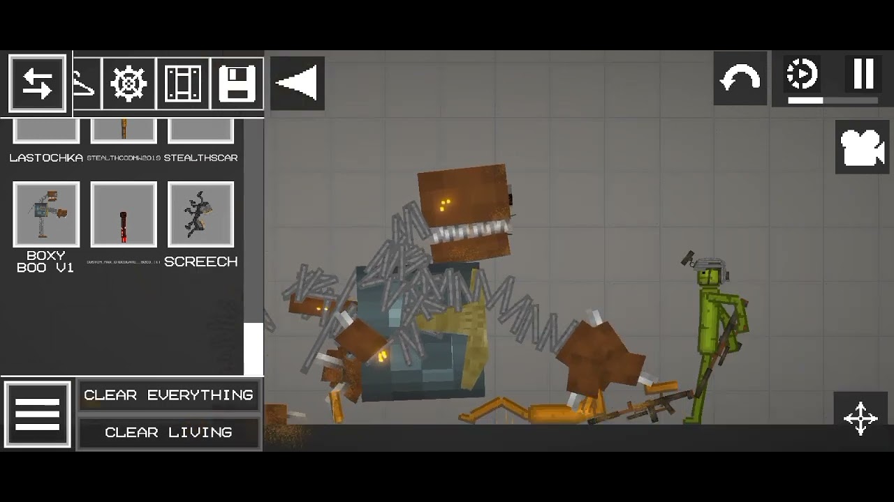 бокси бу в мелон плейграунд-boxy boo in melon playground сделал@Lupy ...