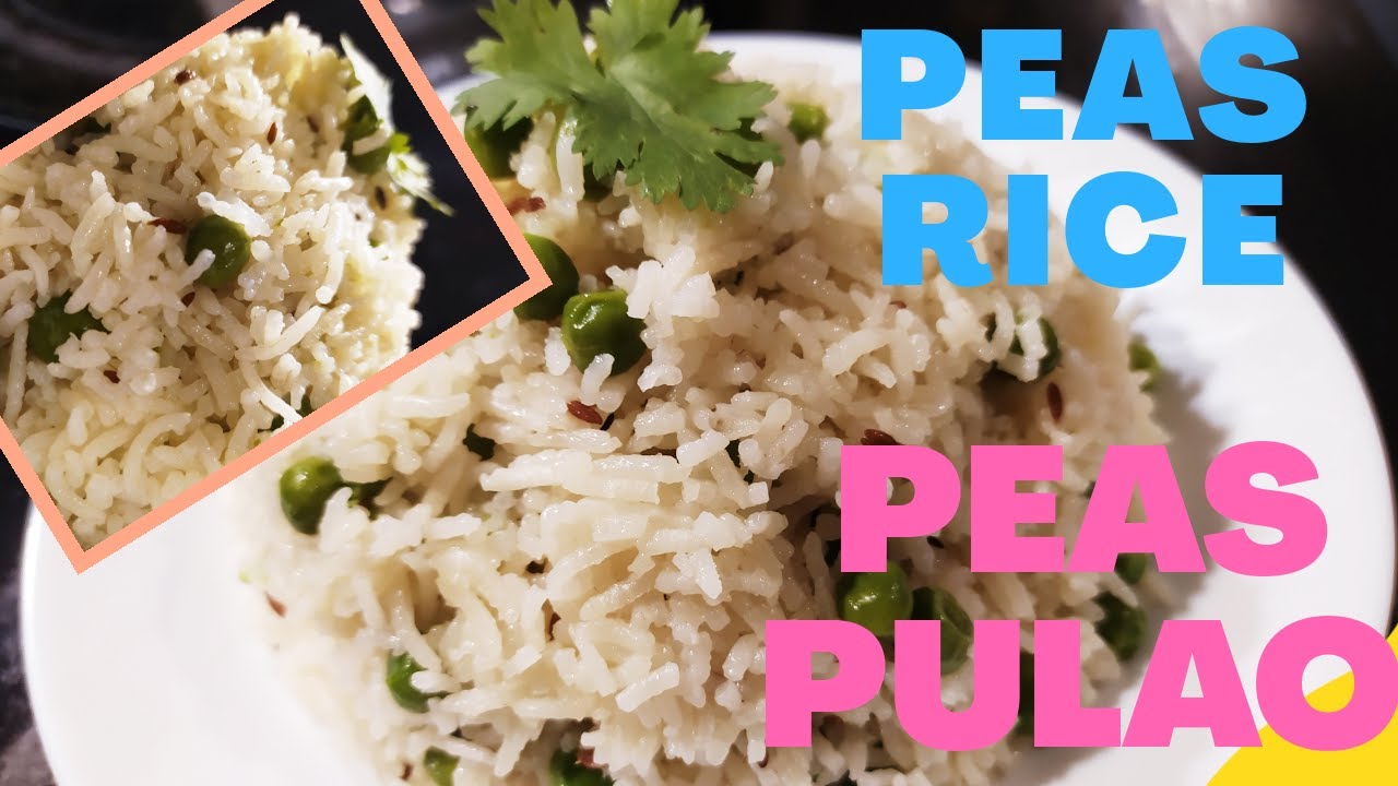 Matar Pulao Recipe | Peas Pulao | Rice Recipe by The CookBook | Green ...