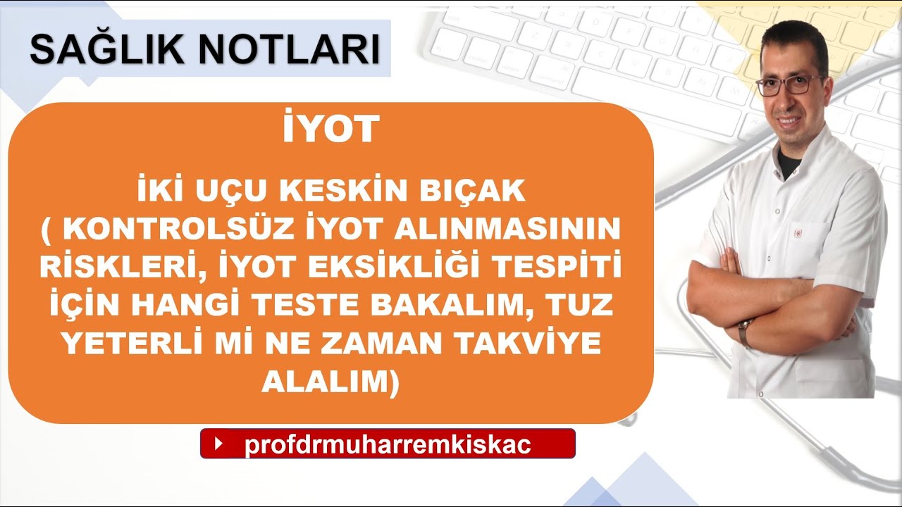 İyot nedir, iyot neden önemlidir , iyot nasıl kullanılmalı - YouTube