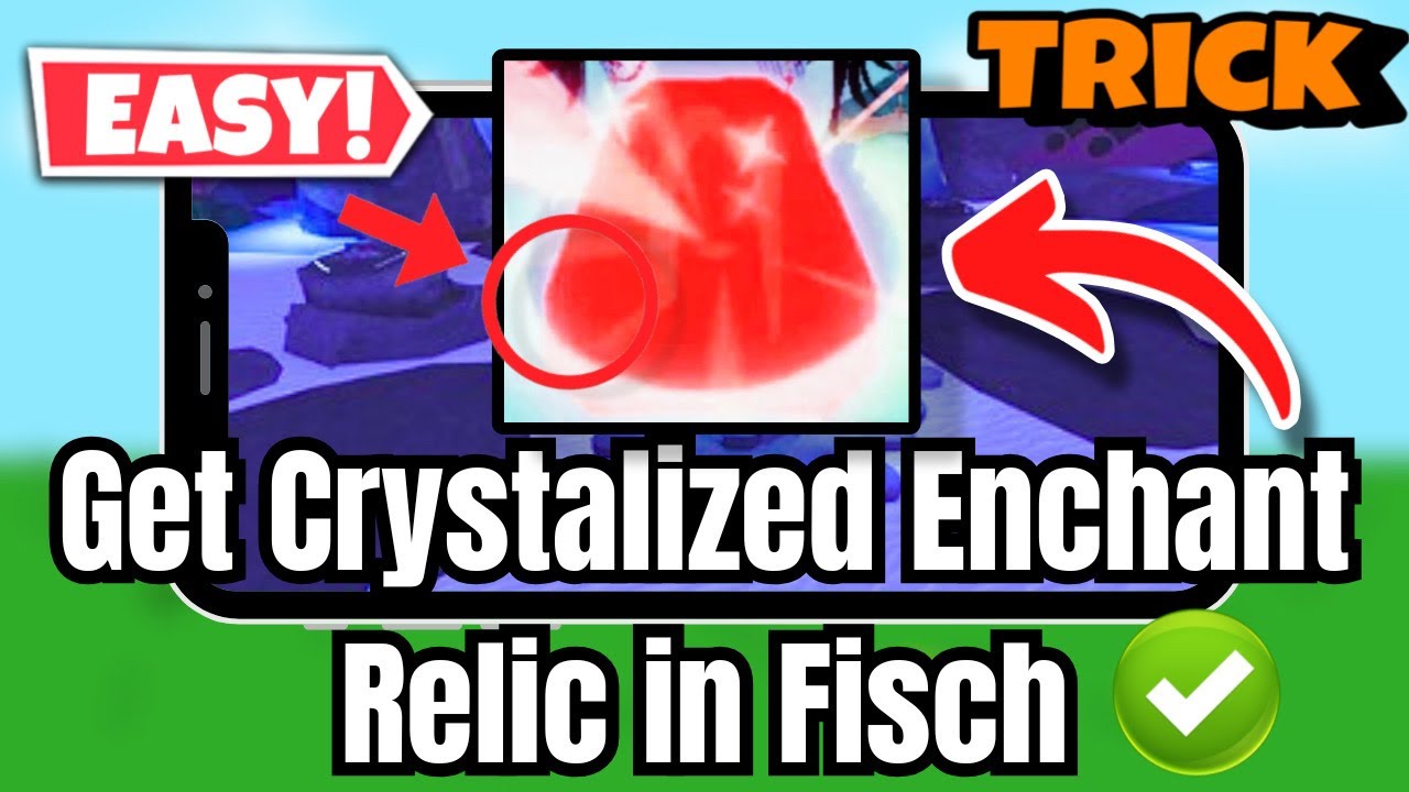 How to get Crystalized Enchant Relic in Fisch on Roblox (Updated) - YouTube