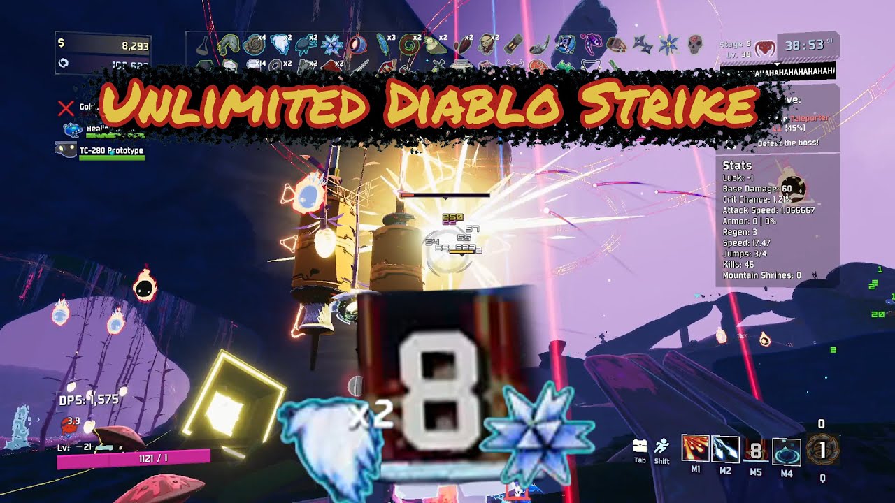 Low Cooldown Diablo Strike Captain Go BRRRR | Risk of Rain 2 - YouTube