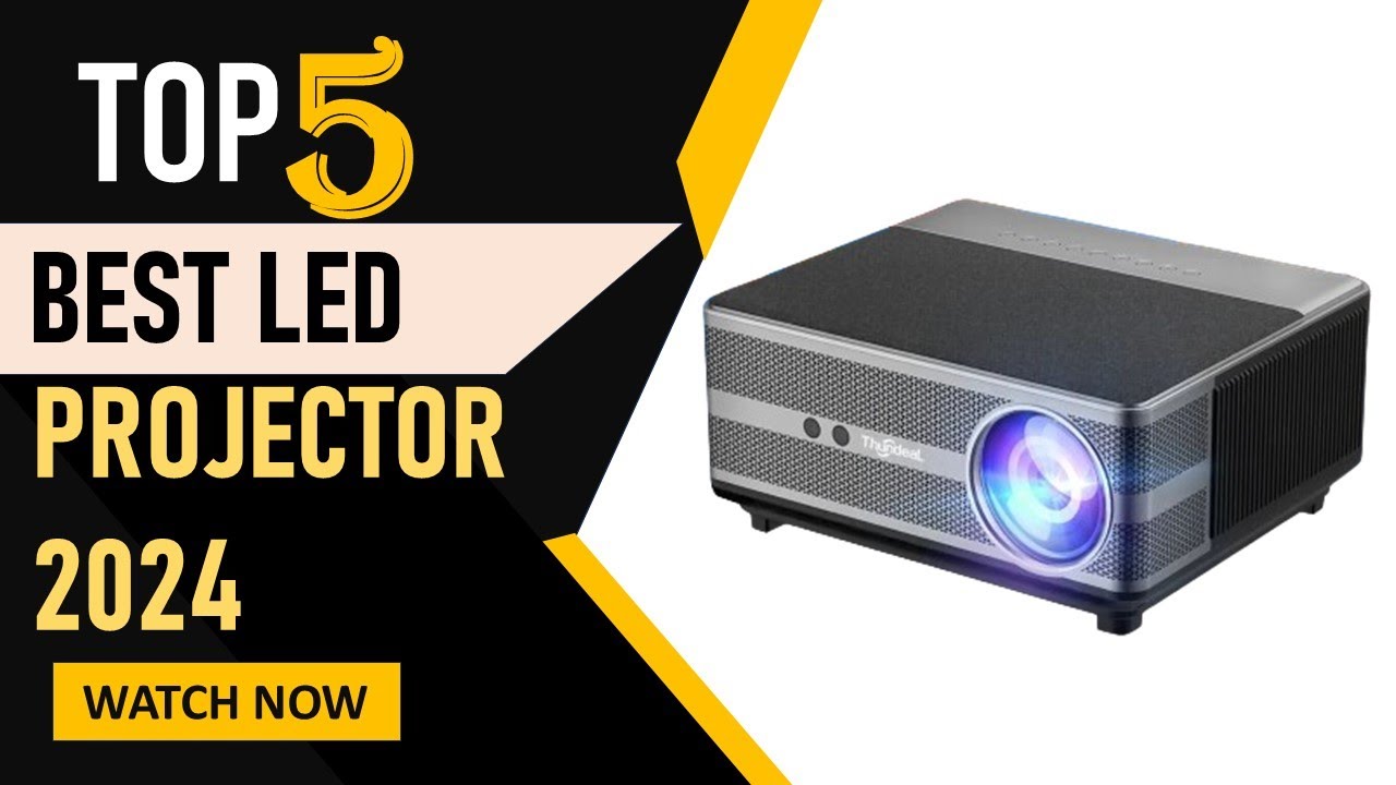 Top 5 Best LED Projector in 2024 | Home Theater Cinema Beamer - YouTube