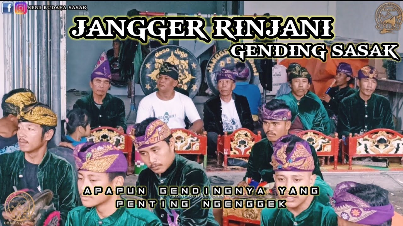 Gendang Beleq Jangger Rinjani Dengan Gendimg Barunya Perform Desa Jago ...