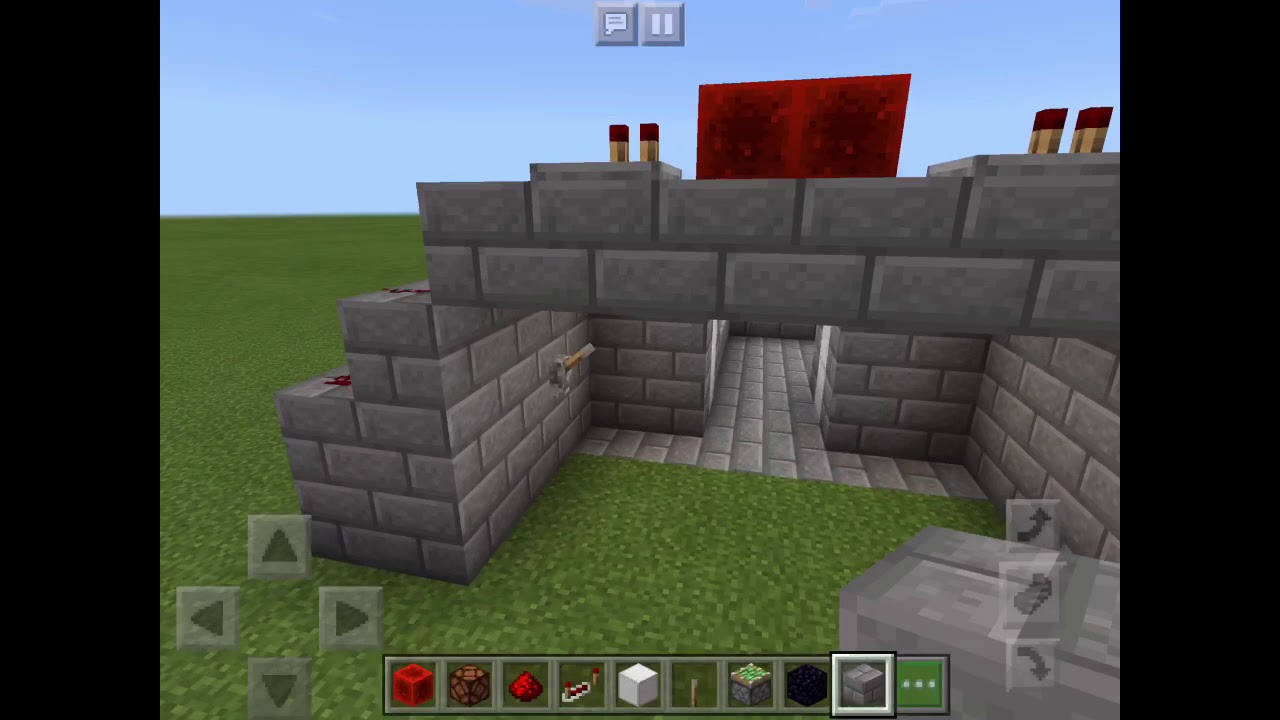Build An Entry Point PANIC Room in Minecraft - YouTube