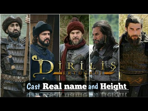 Ertugrul Ghazi 10 Characters real name and Height | Dirilis Ertugrul Characters Height